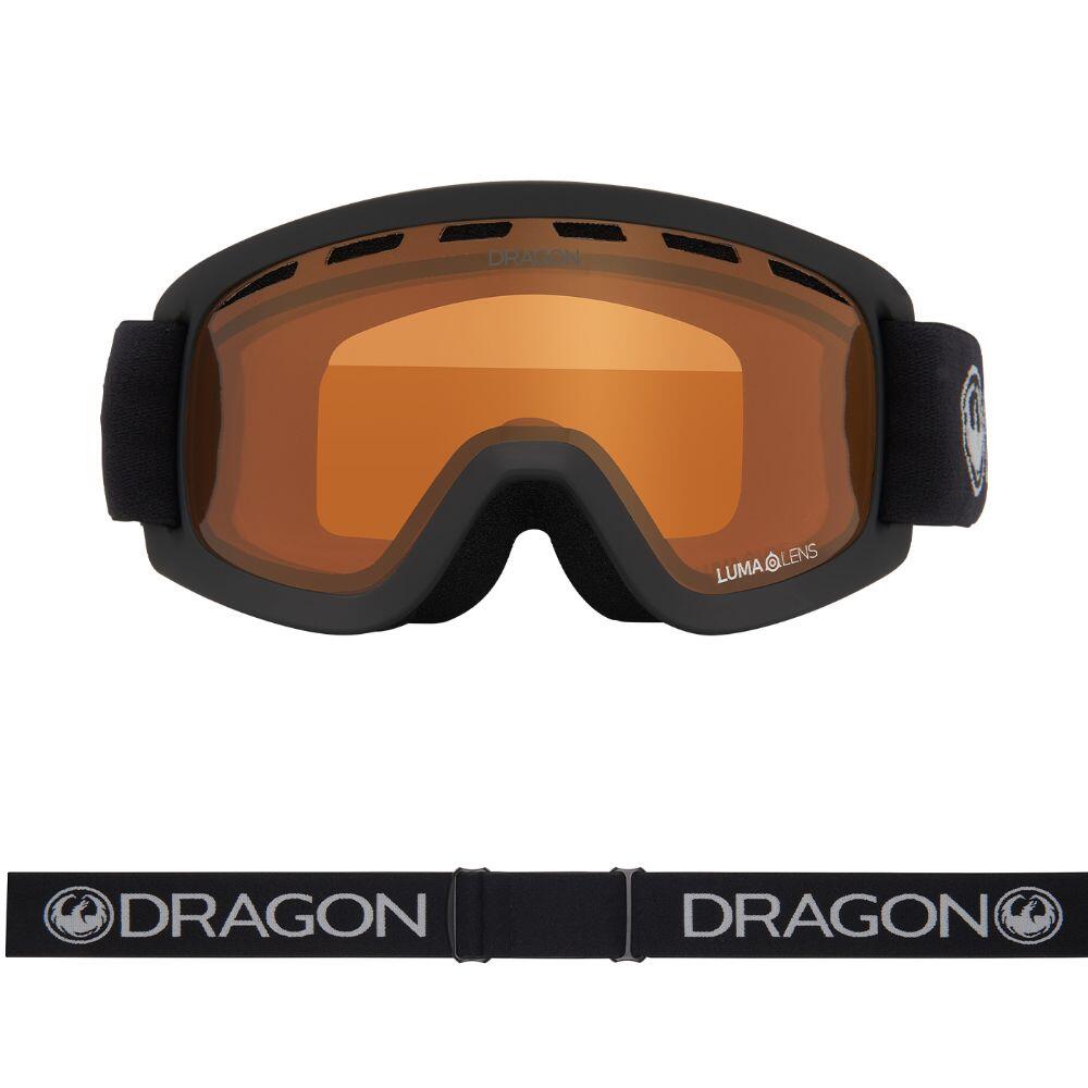 LIL D Youth Snow Goggles - Charcoal/Lumalens Amber | Decathlon