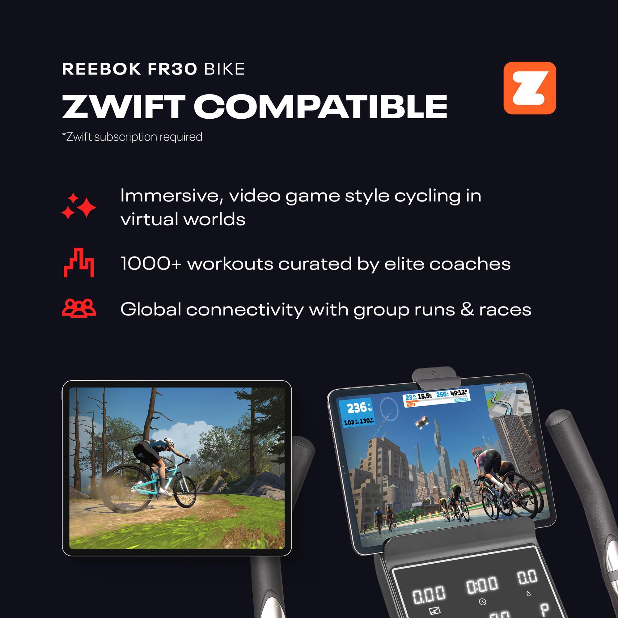 Reebok FR30 Exercise Bike - Blue | Decathlon