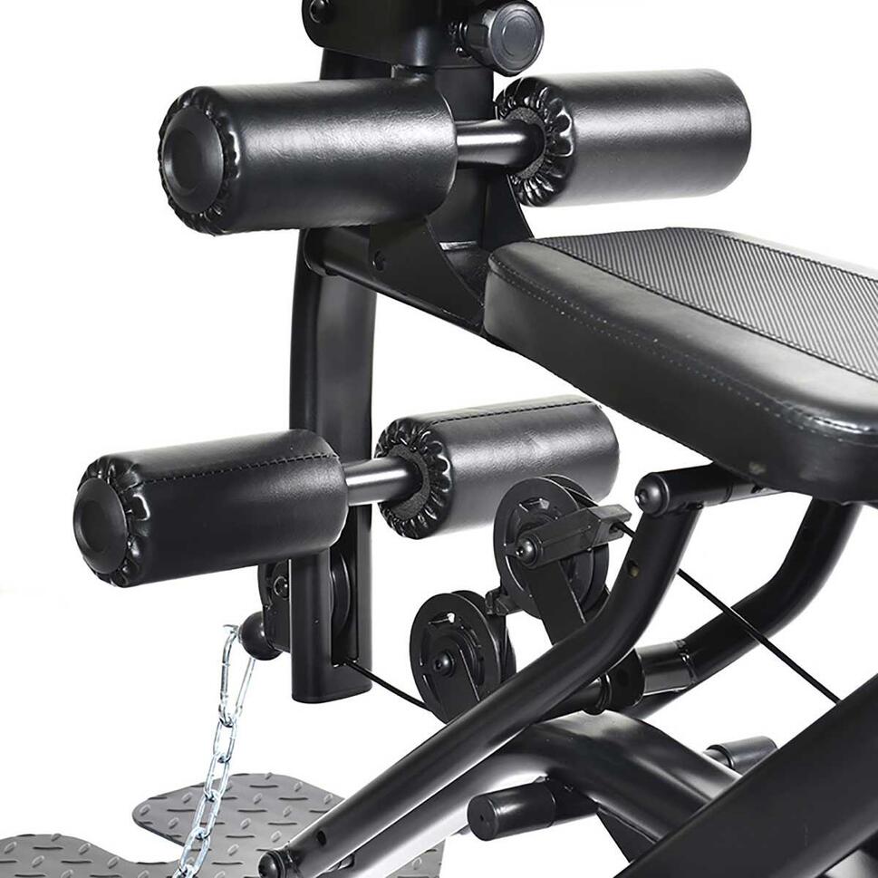 HOME MULTI GYM WITH INTEGRATED LEG PRESS-HG7000 MARCY | Decathlon