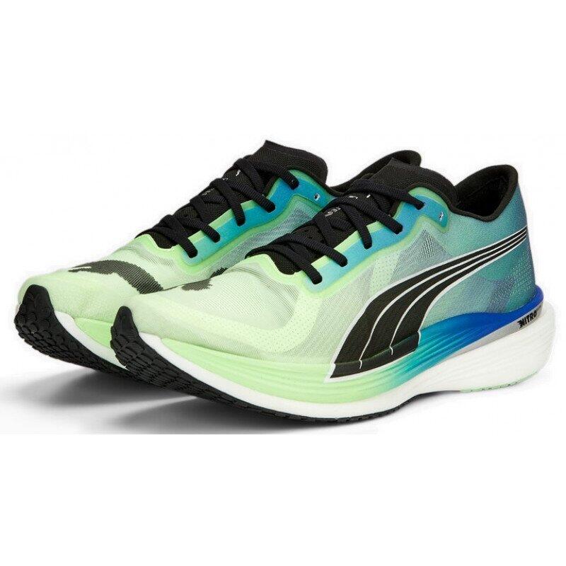 Puma Deviate Nitro Elite 2 Mens Green Running Shoes PUMA | Decathlon