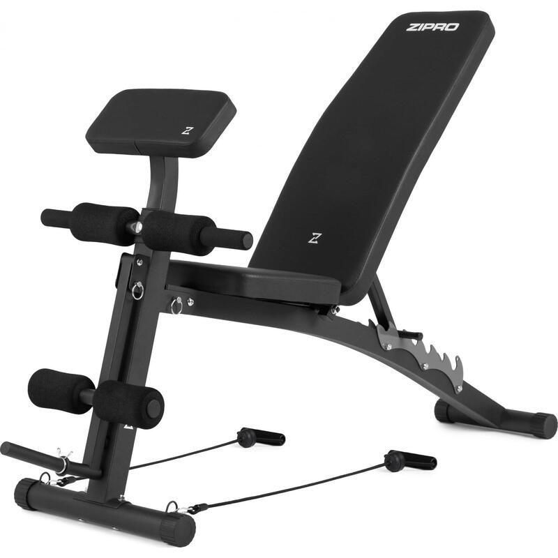 Banc de musculation Zipro Volume réglable avec pupitre à biceps ZIPRO ...