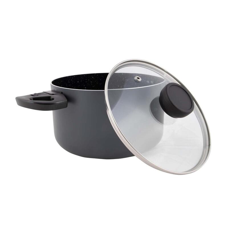 Bo-Camp - Pannenset - Twist - Compact 2 - Aluminium - Inductie | BO-CAMP | Decathlon.nl
