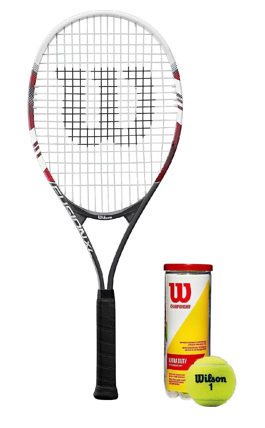 Wilson Fusion XL Tennis Racket & 3 Tennis Balls WILSON | Decathlon
