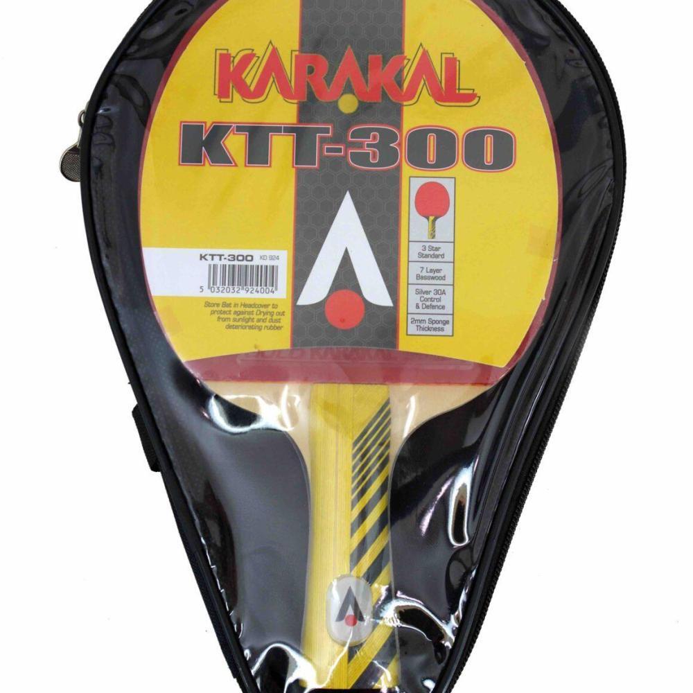 Karakal KTT-300 3 Star Standard 7 Ply Basswood 2mm Sponge Table Tennis ...