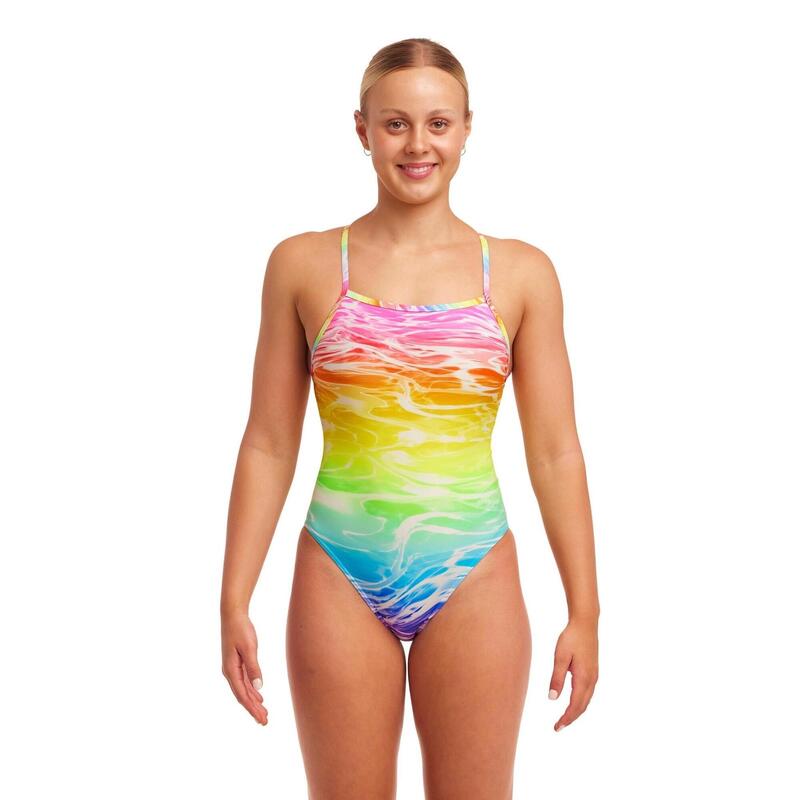Funkita Lake Acid Tie Me Tight Swimsuit Multi Funkita Decathlon