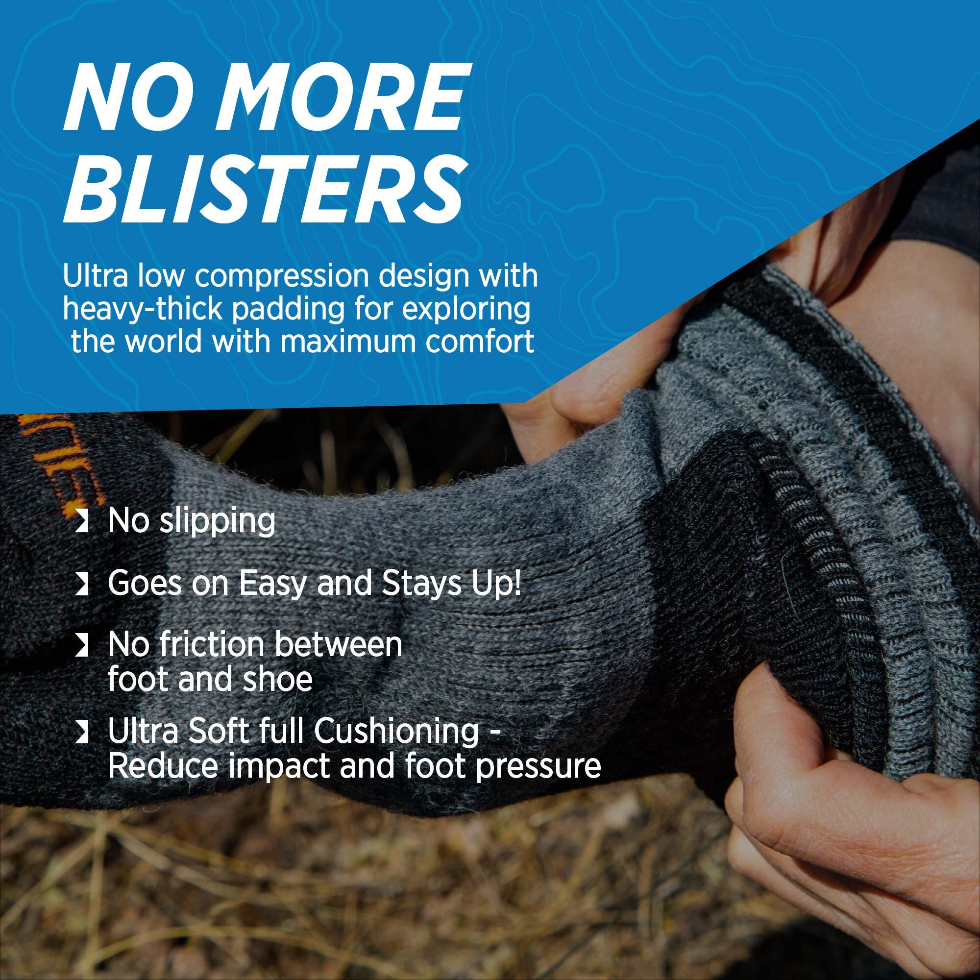 Alpaca merino wandelsokken: DRESS ZERO extra sterk gewatteerde ...