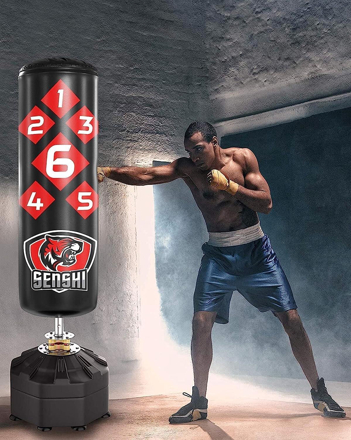 Senshi Full Strike Free Standing Punch Bag SENSHI JAPAN | Decathlon