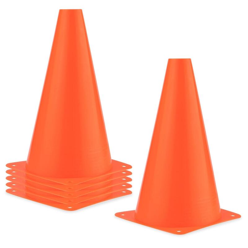 Cônes - Cônes de slalom - 6 pièces - Orange AVENTO | Decathlon