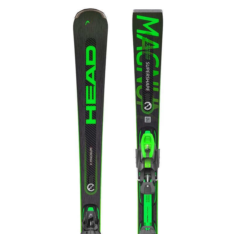Narty Zjazdowe HEAD Supershape e-Magnum + wiązania PROTECTOR PR 13 GW ...