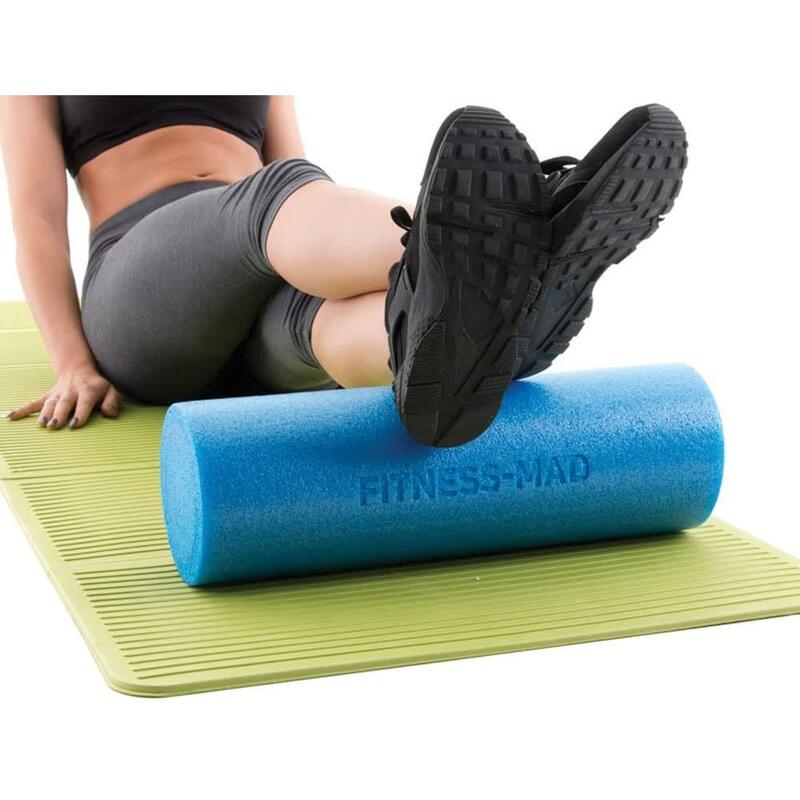 Foam Roller (Blue) FITNESS-MAD - Decathlon