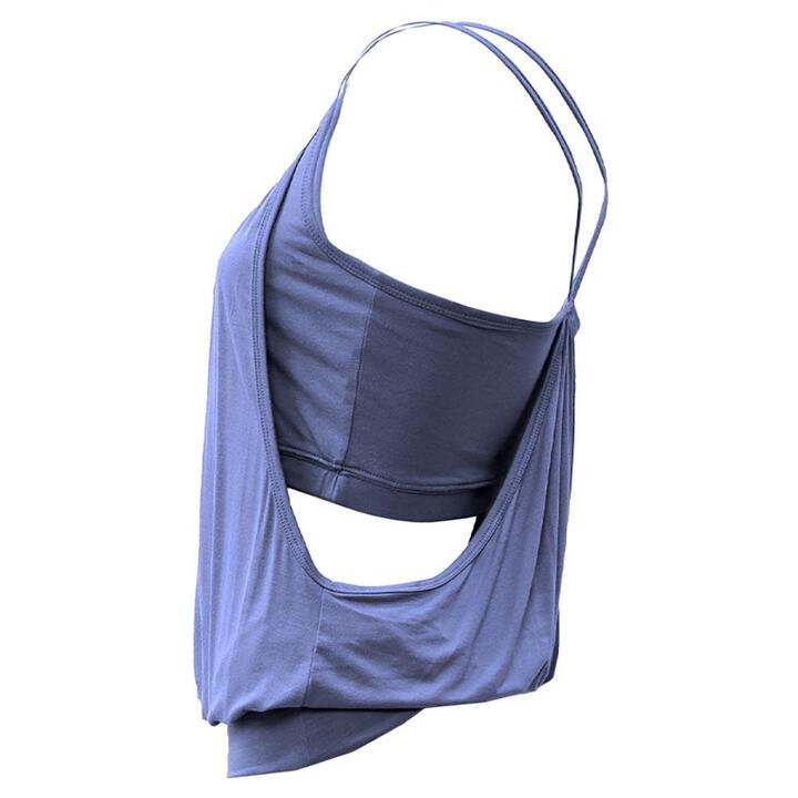 Haut yoga femme bio zen-lifestyle, ample, longueur libre, soutien ...