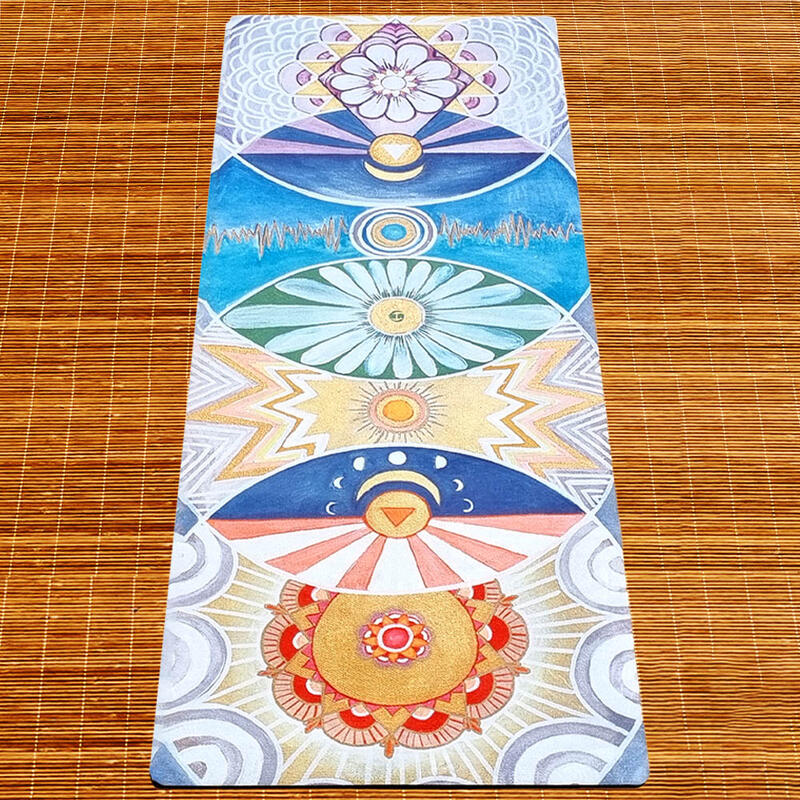 Tapis yoga écologique nouvelle génération conception 3 plis 6mm 7 ...