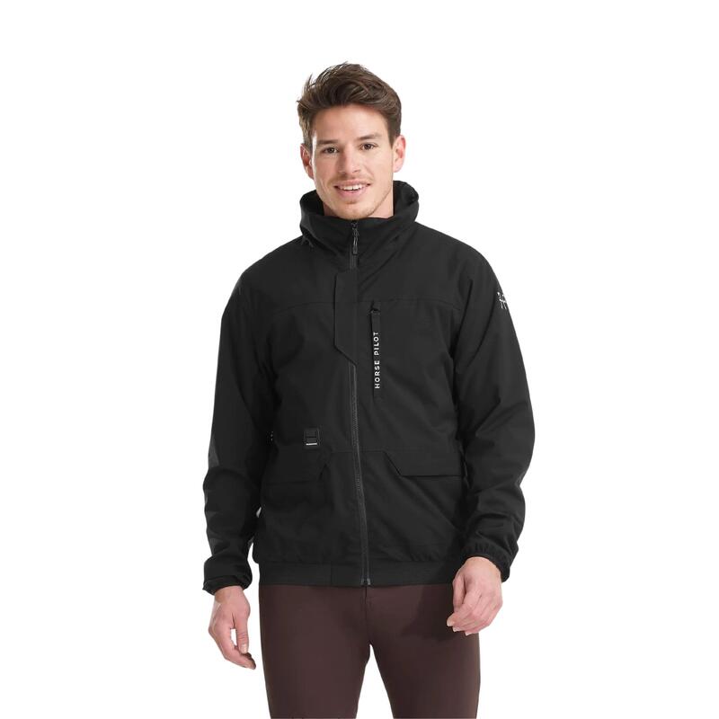 Férfi kapucnis bomber dzseki Horse Pilot HORSE PILOT - Decathlon