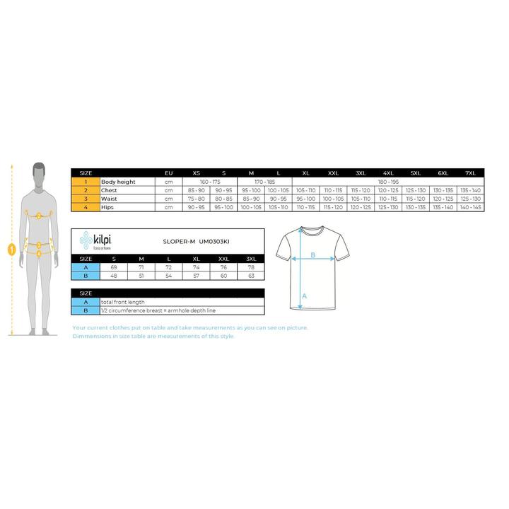 T-shirt en laine mérinos pour homme Kilpi SLOPER-M KILPI | Decathlon