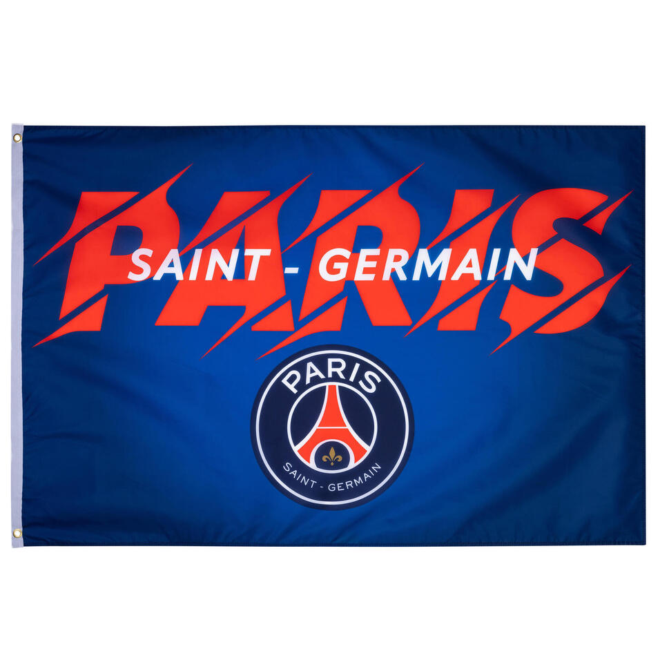 Drapeau PSG - Collection officielle PARIS SAINT GERMAIN - Taille 150 x ...