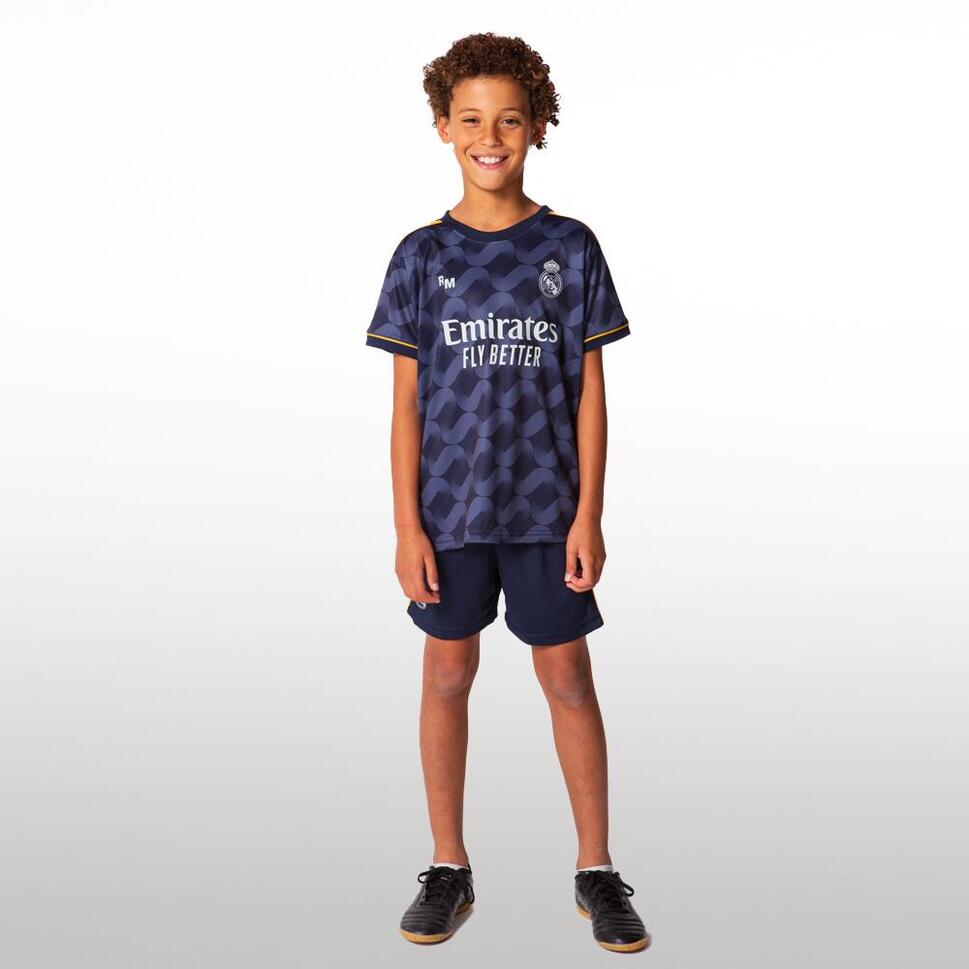 Kit de football Real Madrid away 23/24 - maillot de foot enfants REAL ...