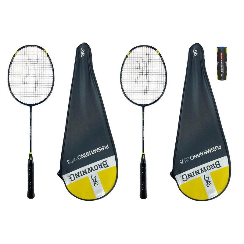 Browning Plasma Nano Ti 75 Carbon Badminton Racket BROWNING - Decathlon