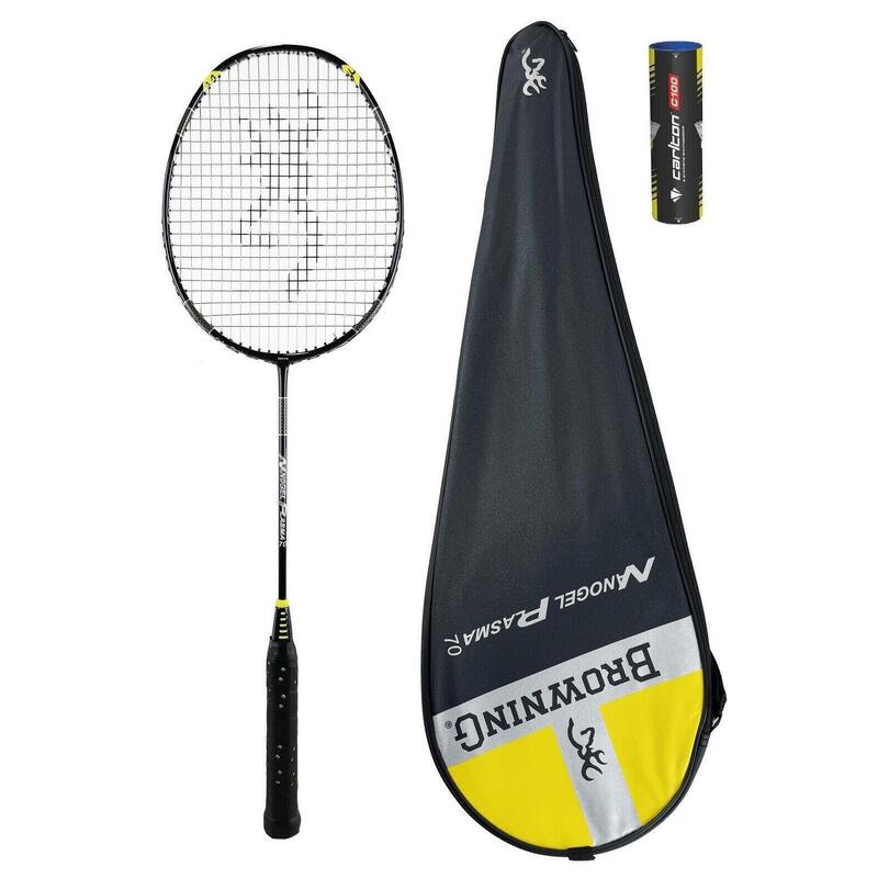 Browning NanoGel Plasma 70 Carbon Badminton Racket & Cover BROWNING ...