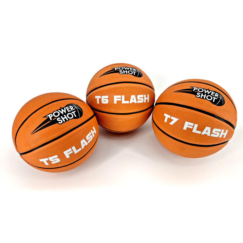 Flash Soft Touch Basketball - T6 POWER SHOT - Decathlon