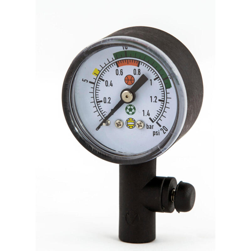 Manometer met geïntegreerde naald | POWER SHOT | Decathlon.nl