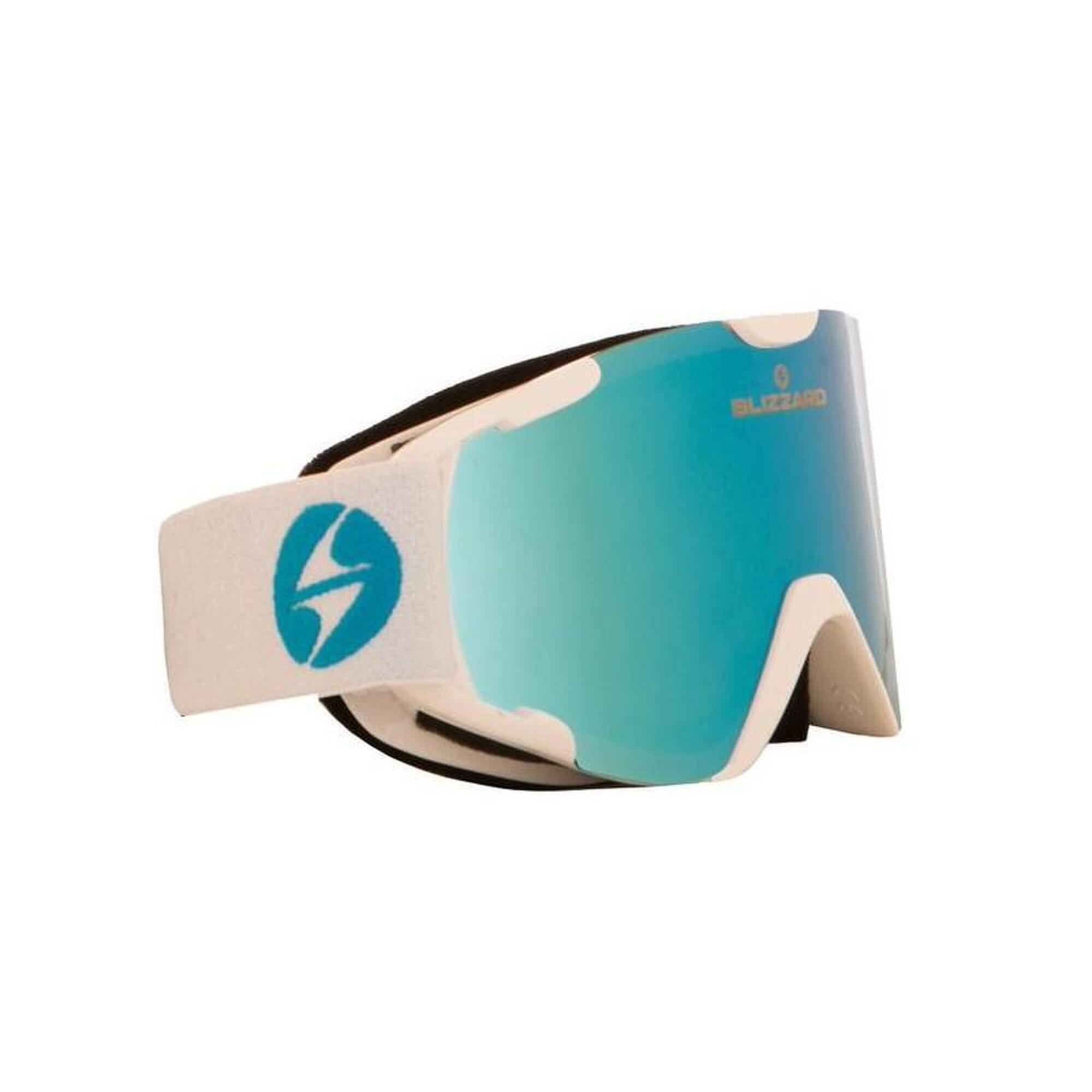 Gogle narciarskie Blizzard 938 Matt White Shiny /Revo Ice Blue BLIZZARD ...