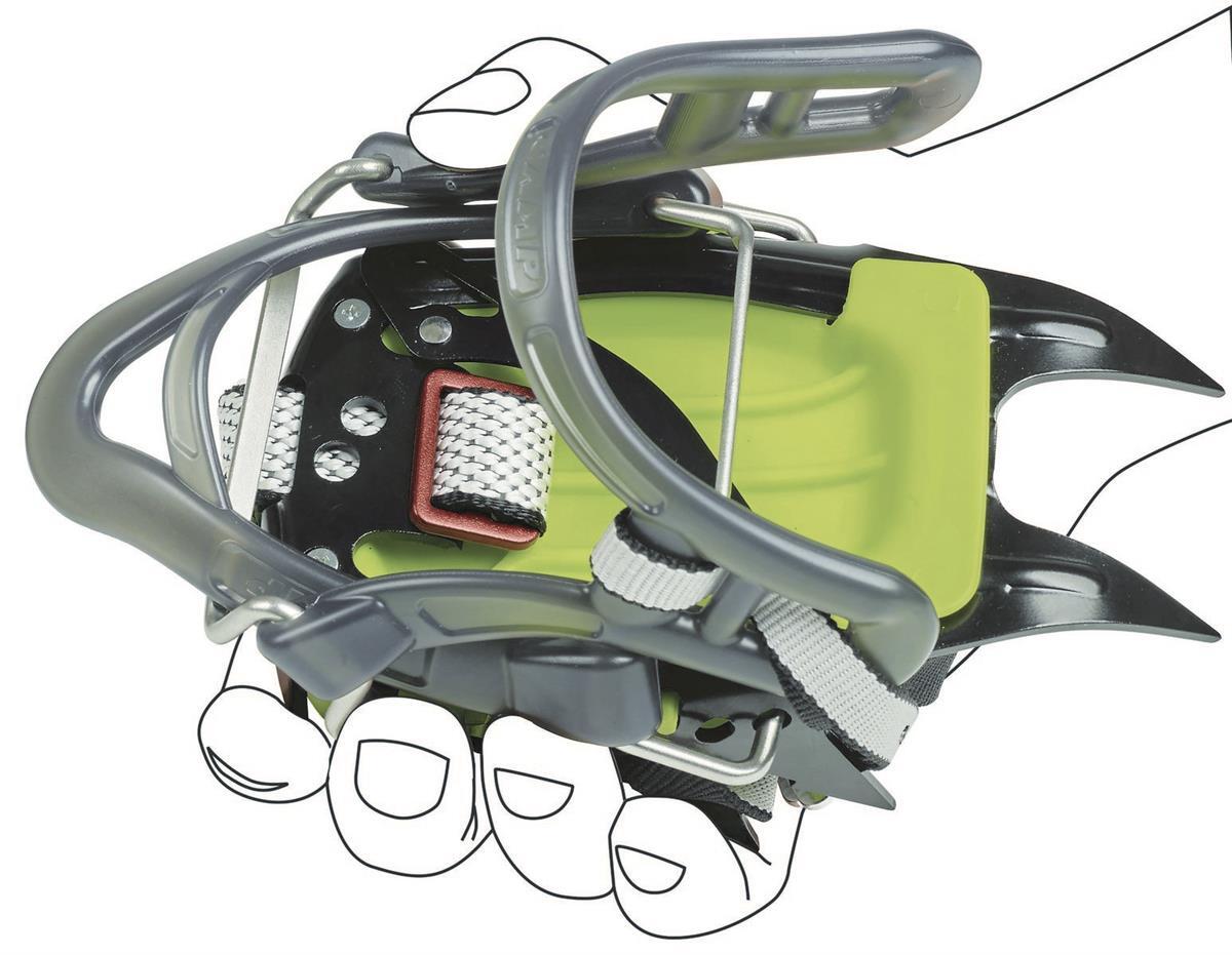 Ascent Universal CASSIN 10 Point Steel Crampon - Decathlon