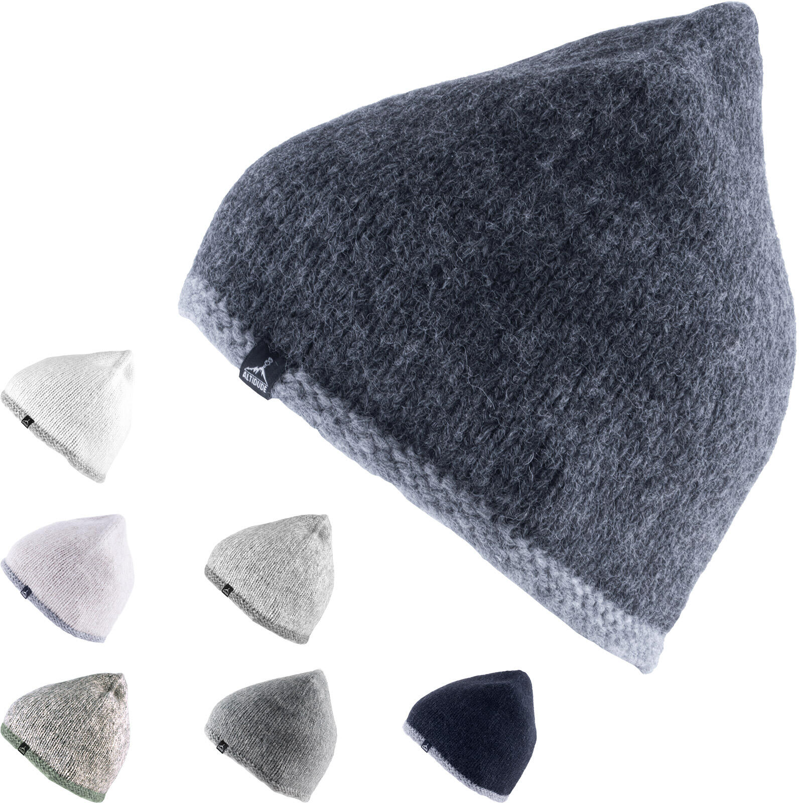 Gorro de invierno punto peregrino unisex alpaca lana merino ALTIDUDE | Decathlon