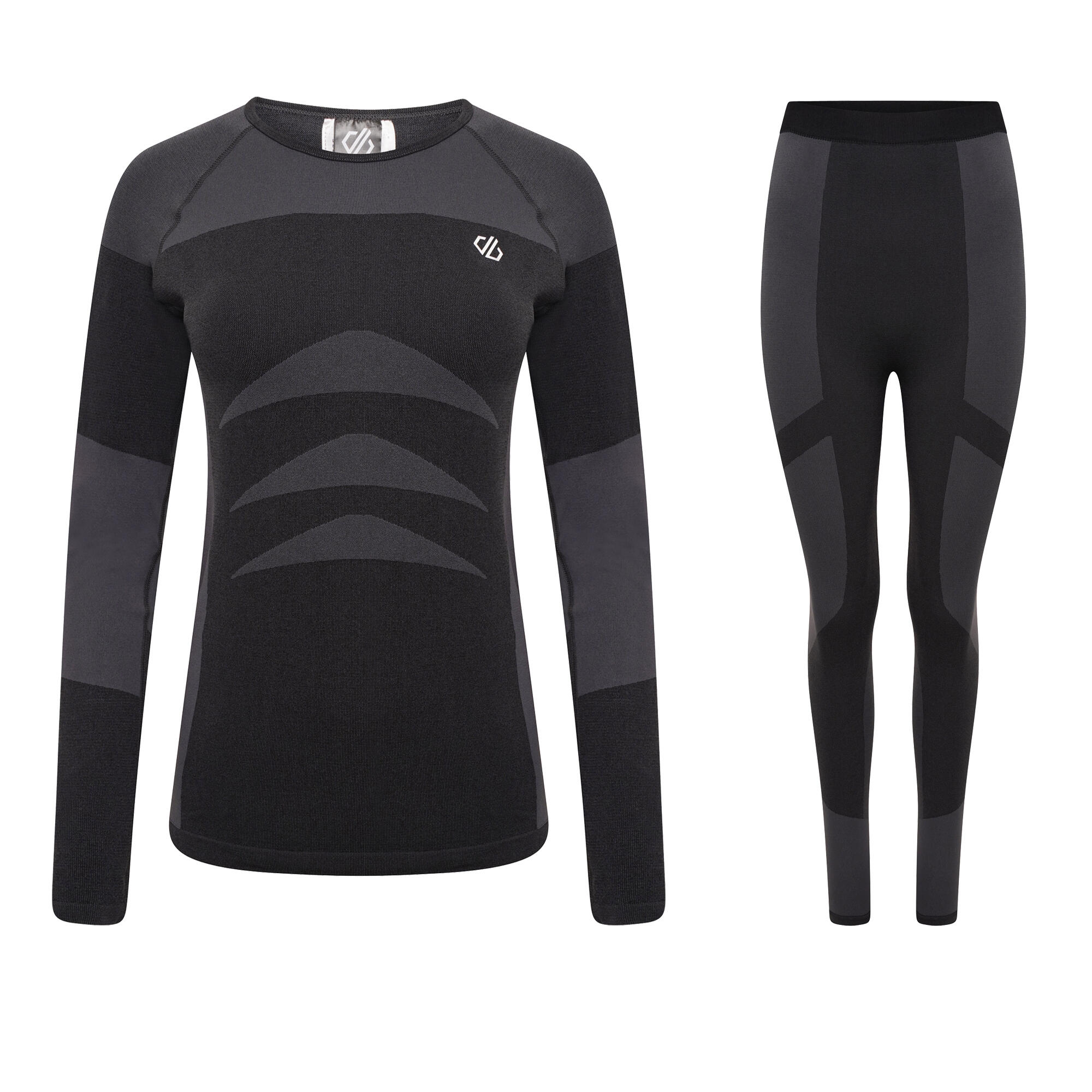 Womens/Ladies In The Zone Base Layer Set (Black/Black) DARE 2B | Decathlon