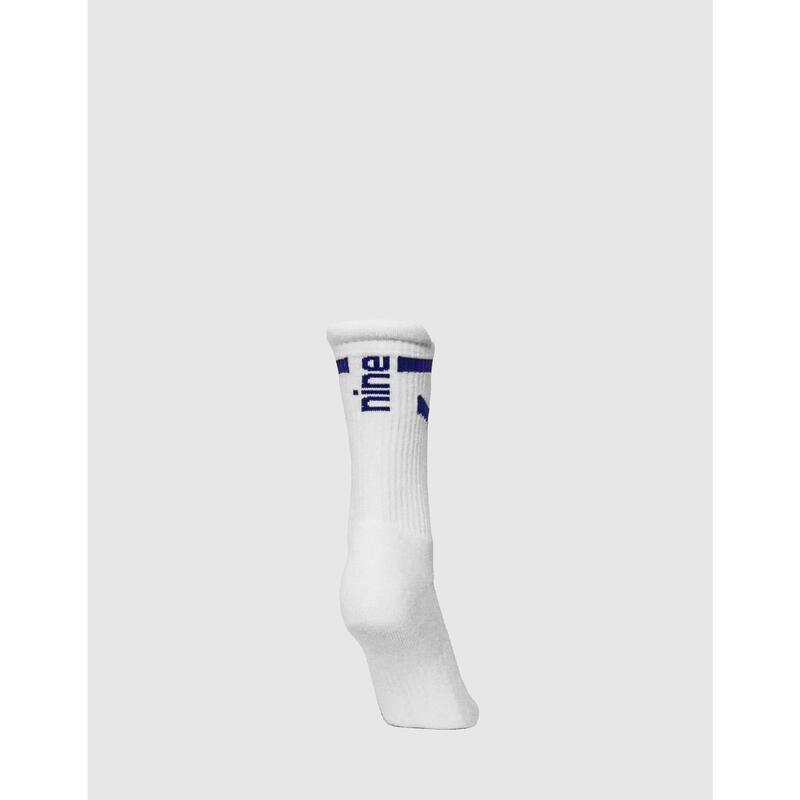 Chaussettes mi-hautes volley “Jump” (2 paires) – logo noir (44/47 ...