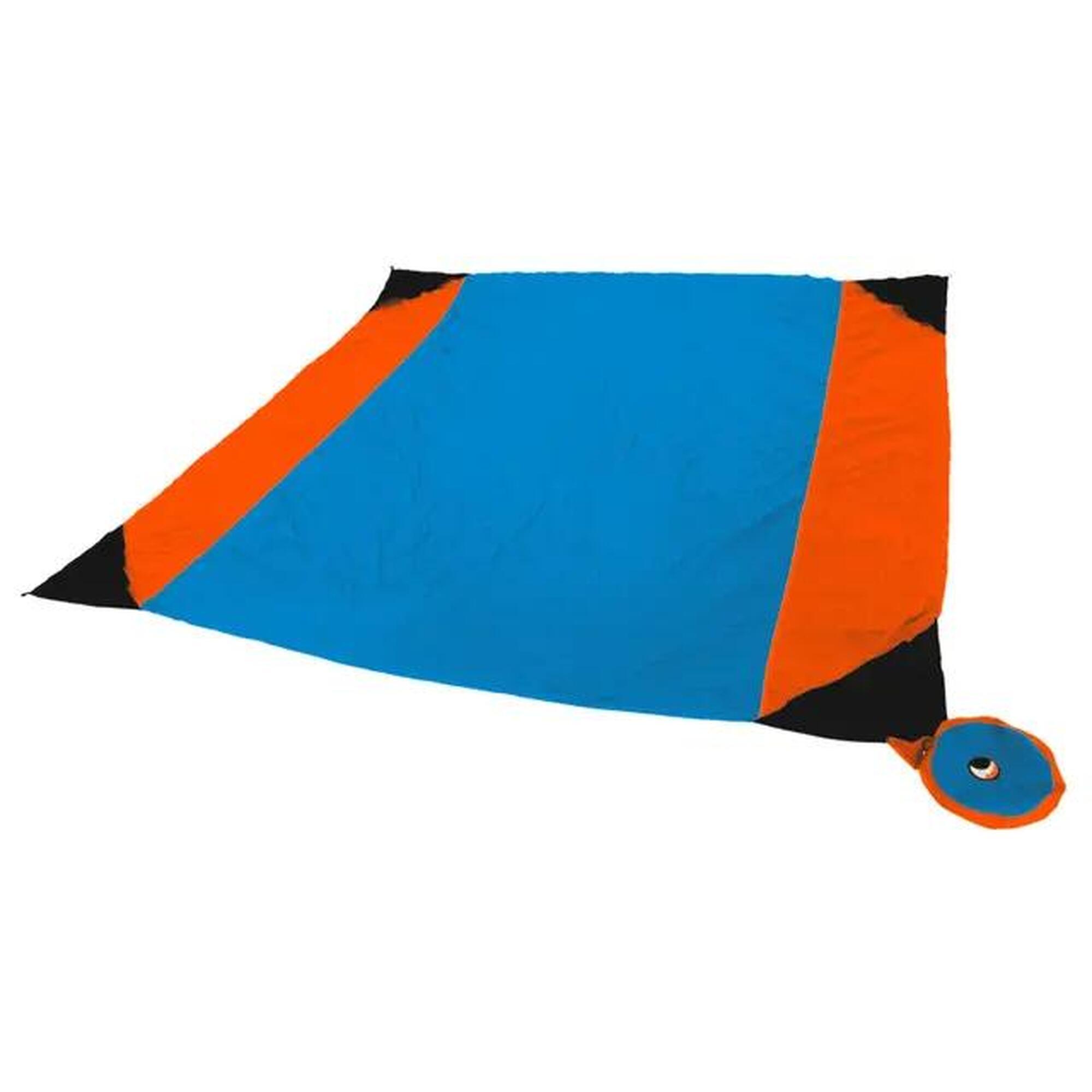Picnic Blanket Aqua / Orange TICKET TO THE MOON | Decathlon
