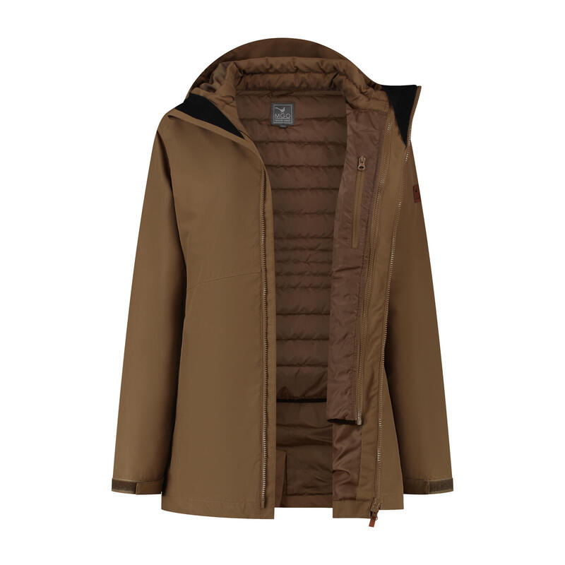 MGO Lizzy Jacket - Wind- en waterdichte 3-in-1 jas - Dames | MGO | Decathlon.nl