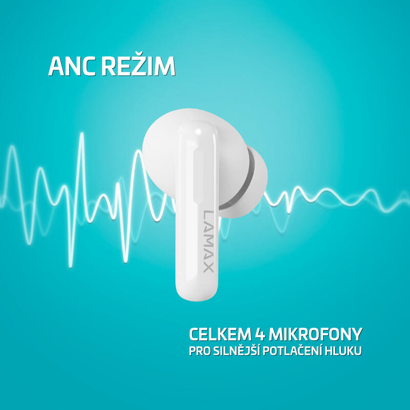 NeoPods1 ANC bezdrátová sluchátka LAMAX - Decathlon
