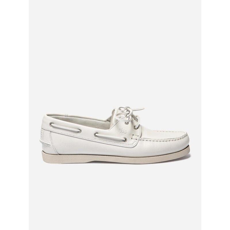 1973 PHENIS Chaussures bateau homme en cuir Vert olive TBS | Decathlon