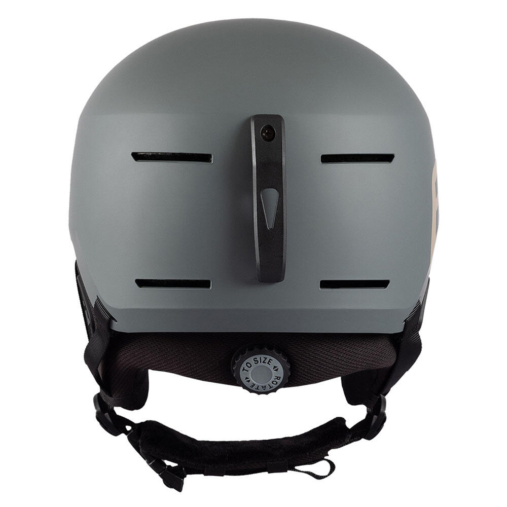 CRANK Unisex Ski Helmet - Dark Grey | Decathlon