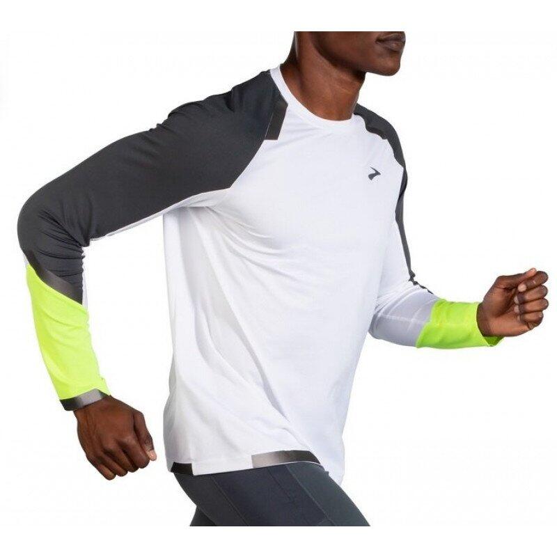 Pánské běžecké tričko s dlouhými rukávy Run Visible BROOKS - Decathlon