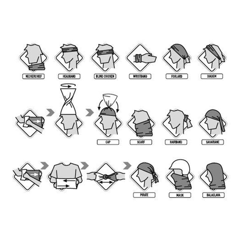 Naszyjnik Buff lightweight merino wool solid cloud BUFF | Decathlon