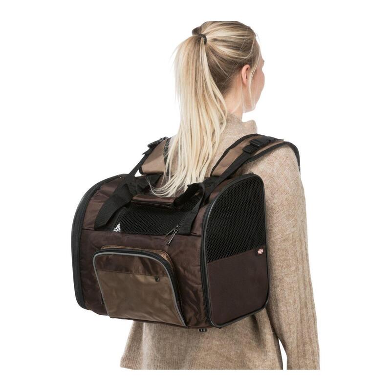 Trixie Friends on Tour Shiva Transport Backpack Carrier for Dogs & Cats ...