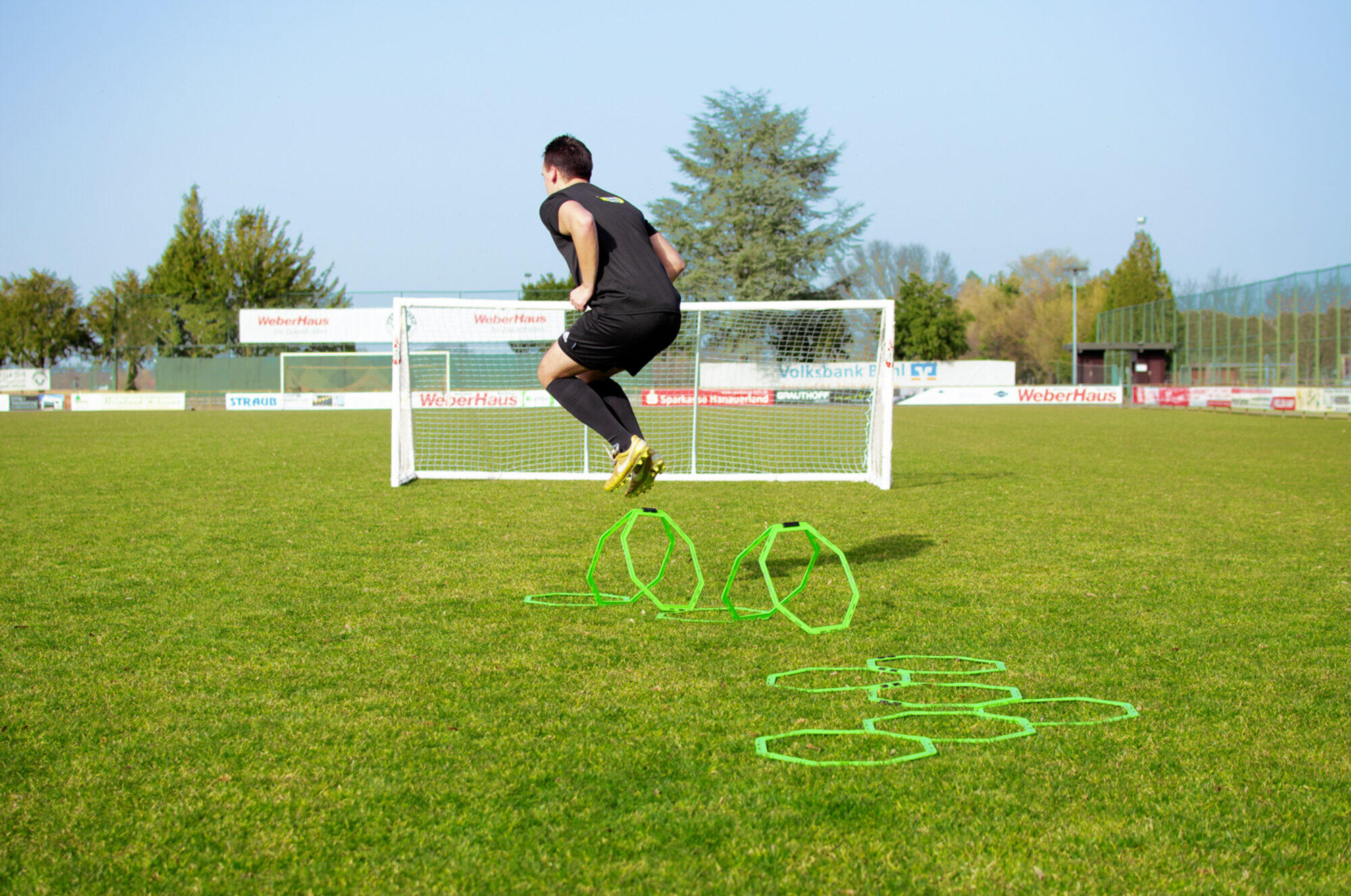VIZOSOL Striker Training Kit – Targets, Rebound Board, Agility Ladder ...