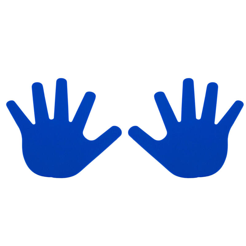 Juego de 4 pares de manos (8 unidades) - Marcación del suelo | Decathlon