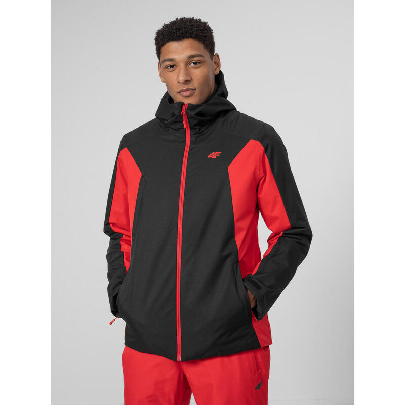 4F - Geacă schi bărbați 4F KUMN002 membrană NeoDry 5000, roșu, XXL ...