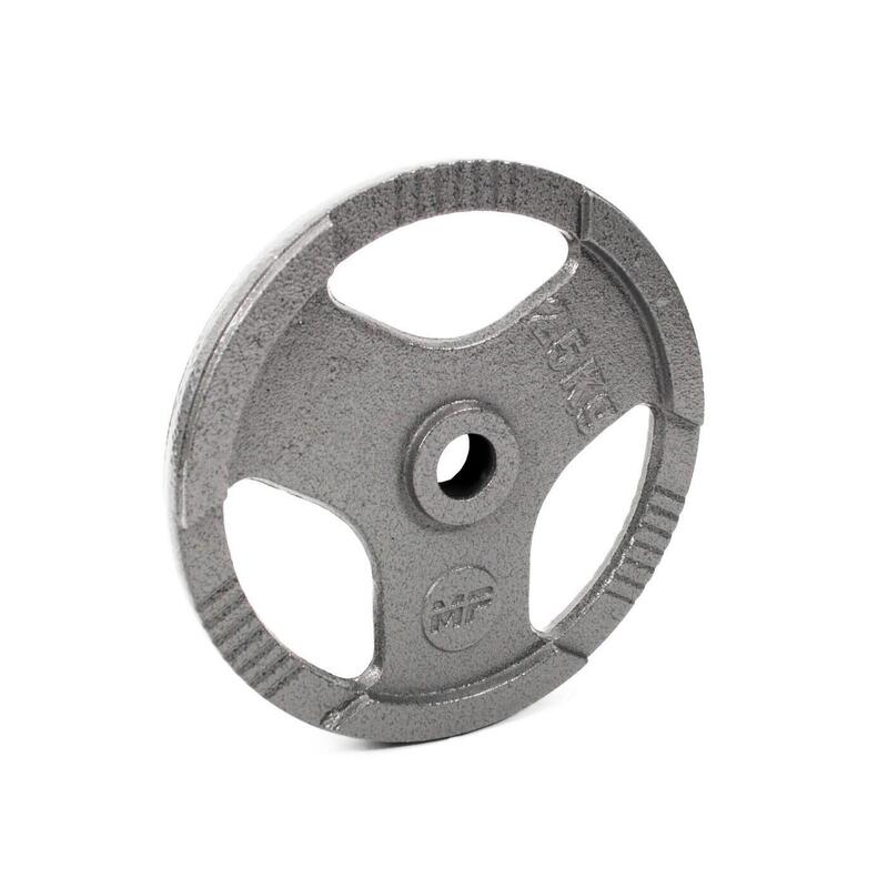 Plaque de poids en fonte - 50 mm MUSCLE POWER | Decathlon