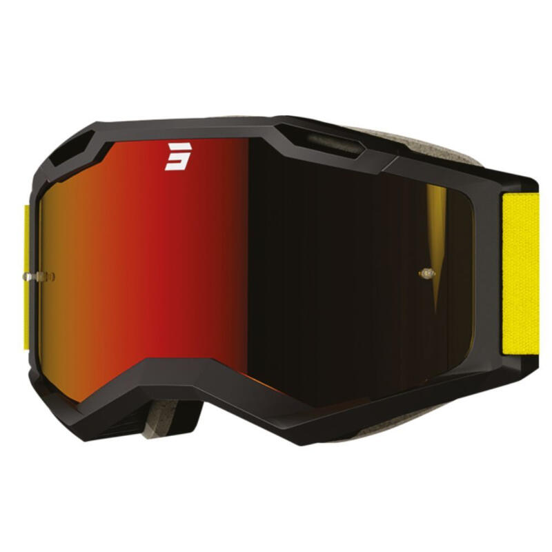 Masque VTT/BMX Iris 2.0 Solid Jaune Mat SHOT | Decathlon