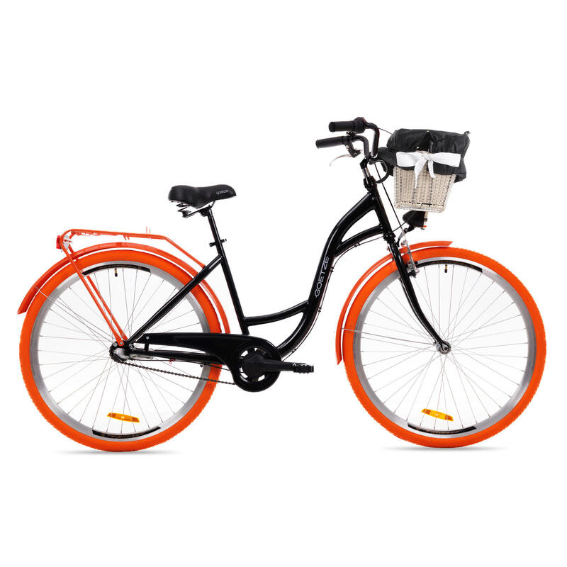 Rower miejski damski GOETZE Style 28" 3B kosz GOETZE | Decathlon