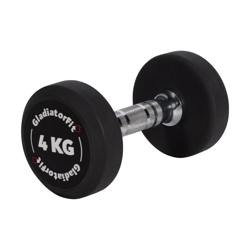 Haltère rond en caoutchouc GladiatorFit GLADIATORFIT | Decathlon