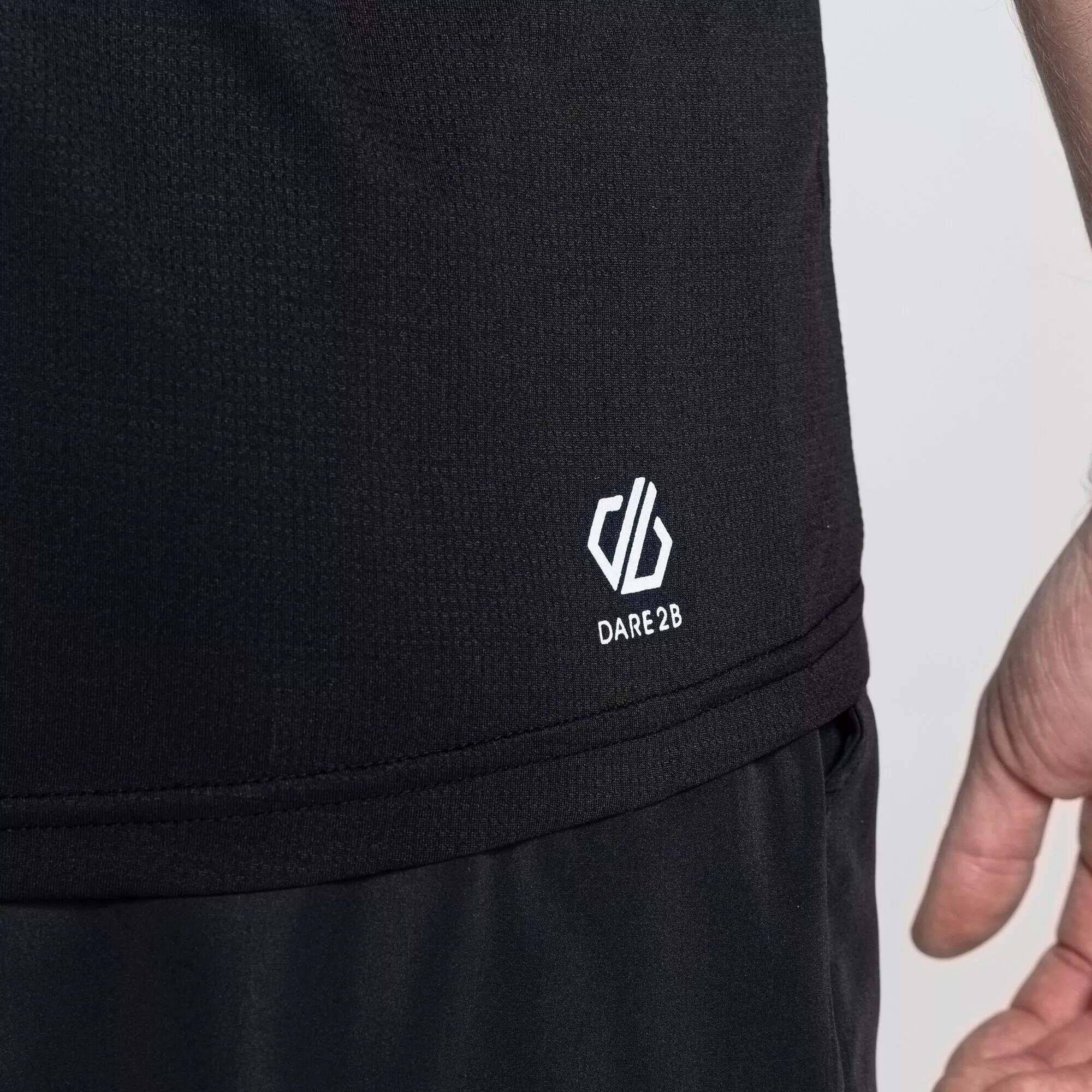 Mens Accelerate Lightweight TShirt (Black) DARE 2B | Decathlon