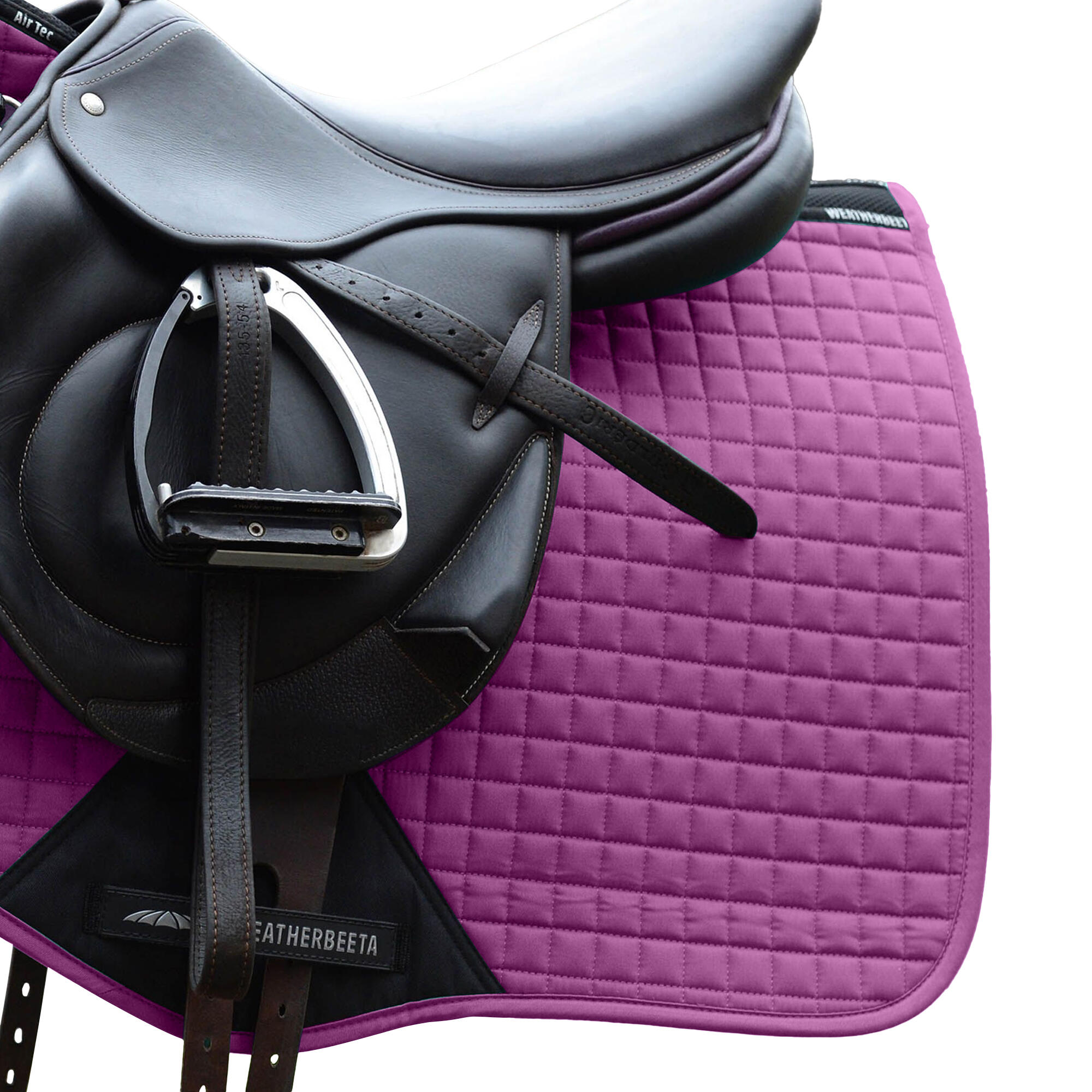 Prime Jump Shaped Saddle Pad (Violet) WEATHERBEETA | Decathlon