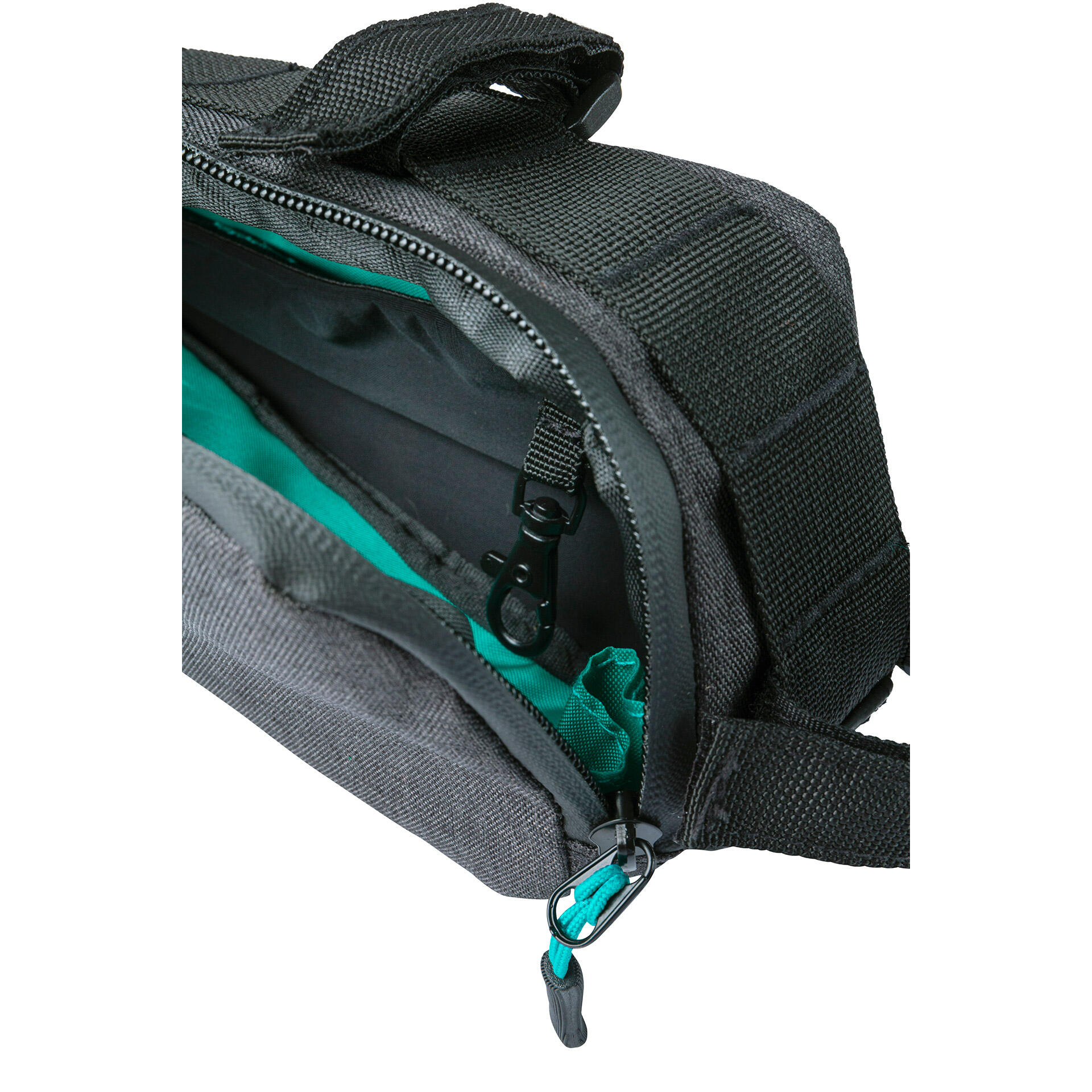 Basil Discovery 365D Frame Bag M - Sporty Compact Bicycle Bag - Black Melee BASIL | Decathlon