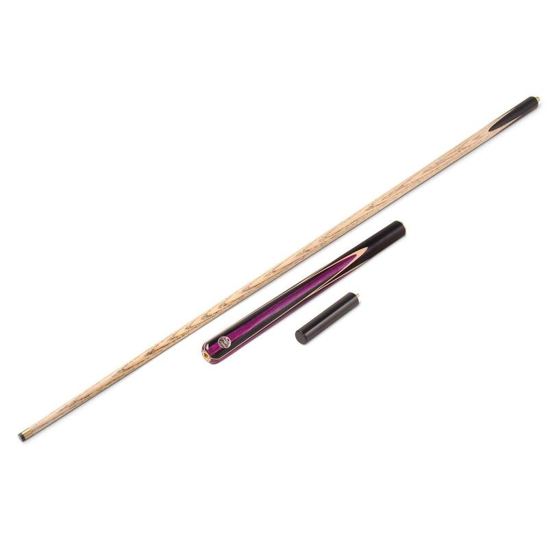 Baize Master PURPLE JESTER 57 Inch 3/4 Ash Snooker Pool Cue with 9.75mm ...