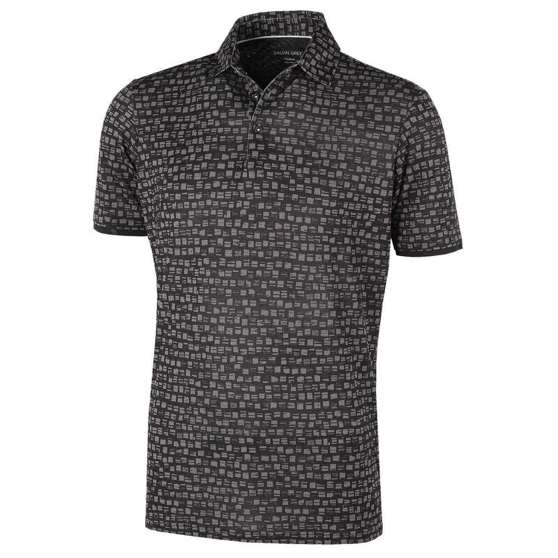 Galvin Green Mack Polo Shirt - Black/Sharkskin GALVIN GREEN - Decathlon
