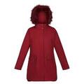 Parka Motif/style Bord Duveteux SABINKA Femme (Bordeaux) REGATTA ...
